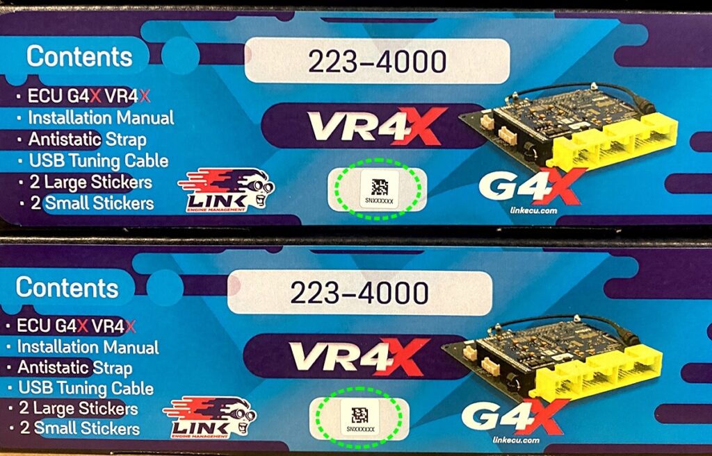 Find your Link ECU serial number - Link Engine Management